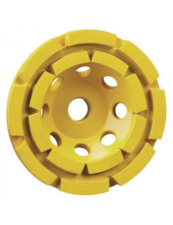 COPA DE DIAMANTE, 4-1/2 PULG, DOBLE FILA DE DIAMANTE. MARCA DEWALT