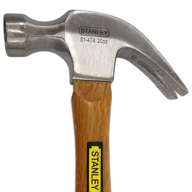 MARTILLO MANGO DE MADERA, CABEZA OCTAGONAL, TIPO CURVO, 20 ONZAS 568 ...