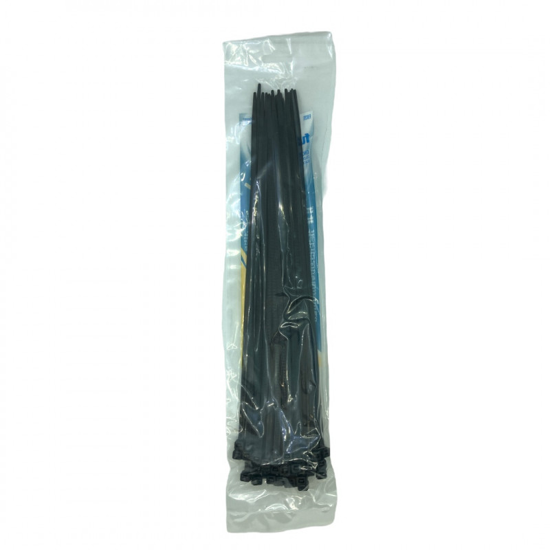 CINCHO DE PLASTICO NEGRO, 12 PULGADAS DE LARGO, BOLSA DE 50 UNIDADES ...