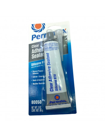 Silicón Sellador Transparente 85g | Permatex 80050